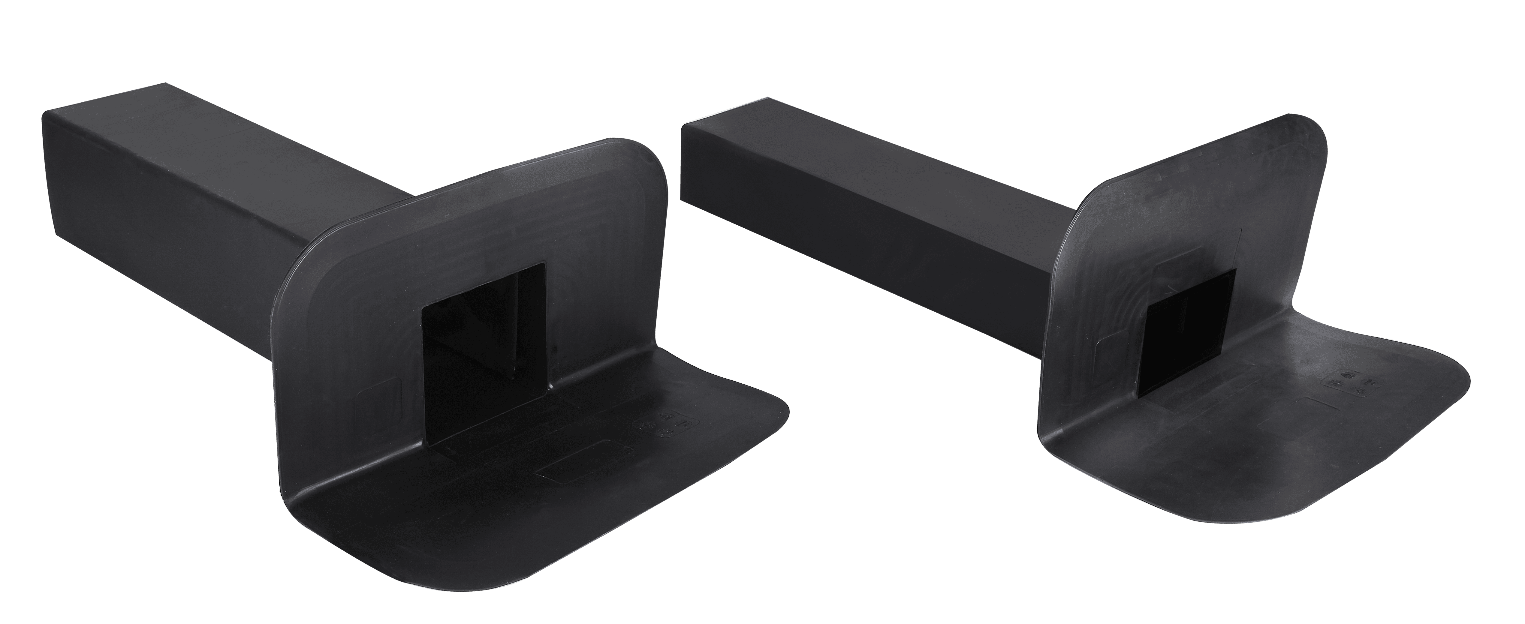 Horizontal Drain Outlet with Leafguard | www.technoepdm.co.uk