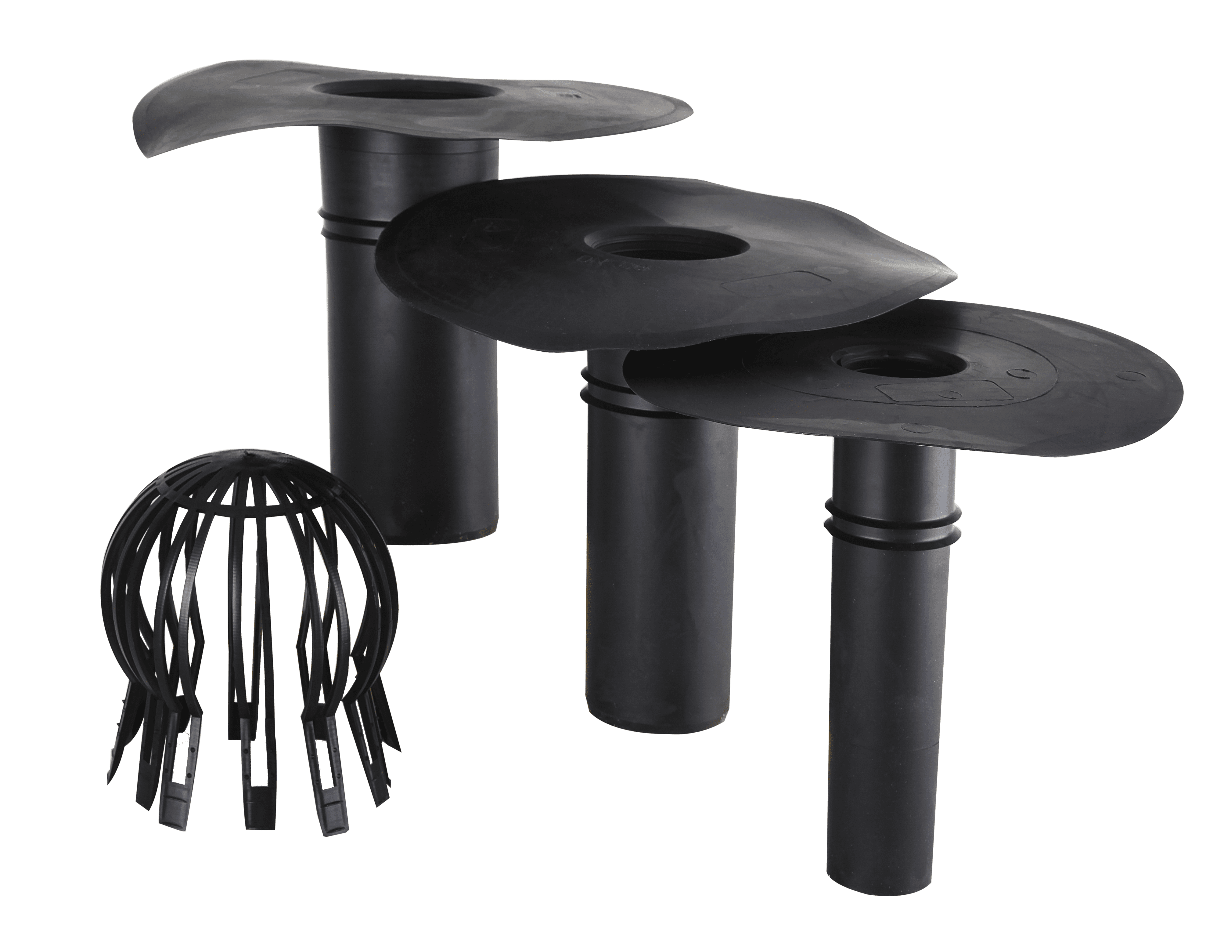 Rainwater Drain Outlet with Leafguard | www.technoepdm.co.uk